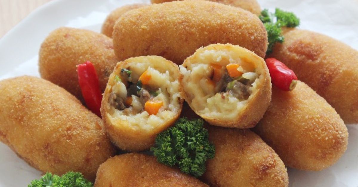 Resep Kroket Kentang Renyah dan Lembut di Dalam - st-bellarminus