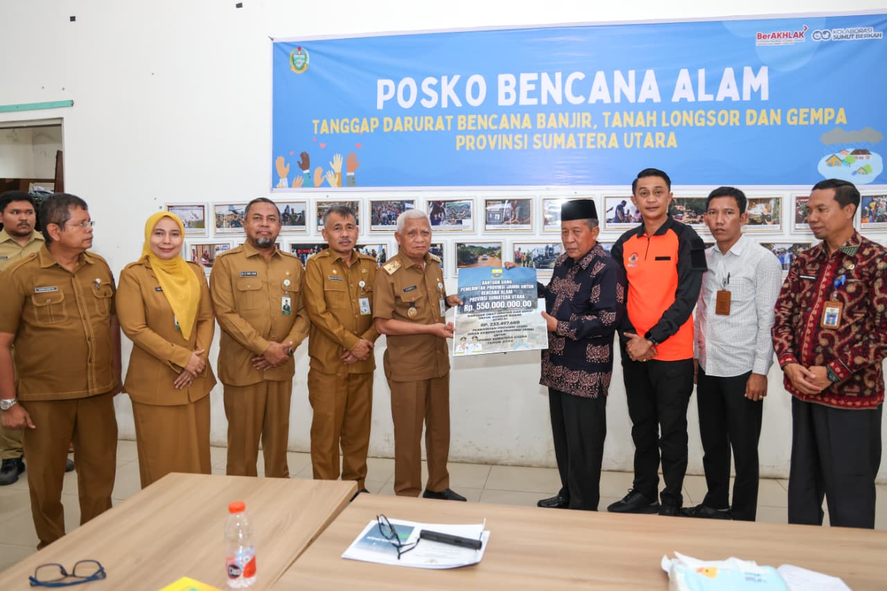 Bantuan Jambi untuk Sumut: Solidaritas Pasca Bencana - st-bellarminus
